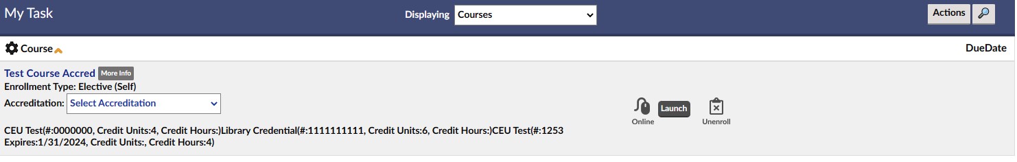 Accreditations - Admin Guide